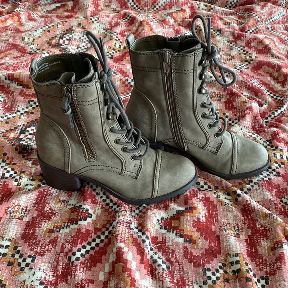 Report | Shoes | Report Combat Heeled Boots | Poshmark